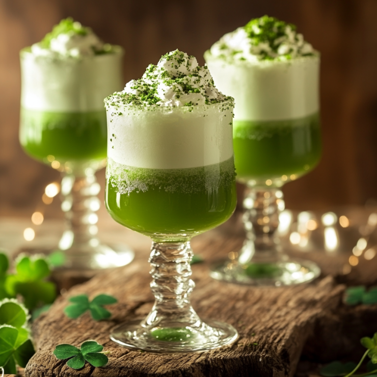 Green Velvet Irish Coffee St. Patrick’s Day Cocktails - Colorado Moms
