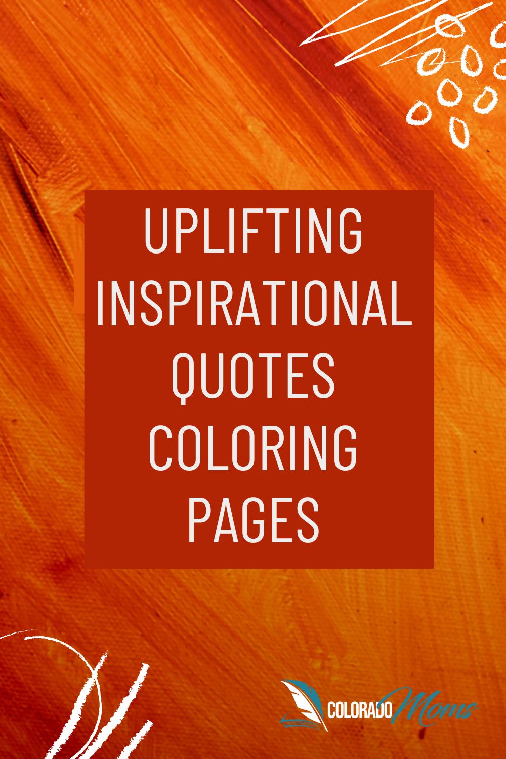 Uplifting Inspirational Quotes Coloring Pages to Boost Motivation ...