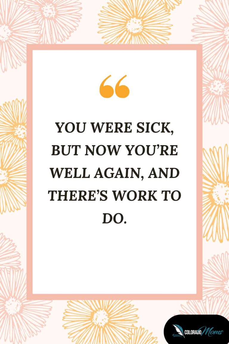 10 Inspirational Quotes About Recovery - Colorado Moms