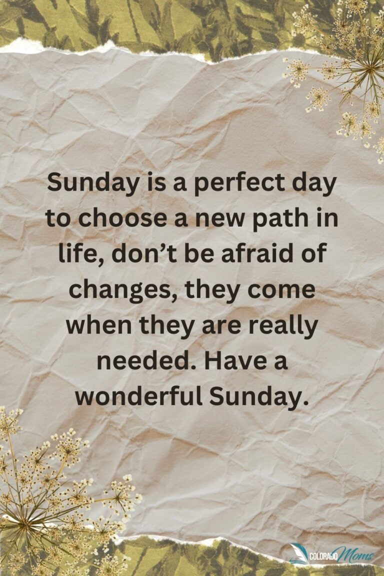 101 Inspirational Blessed Sunday Quotes, Sayings And Images - Colorado Moms