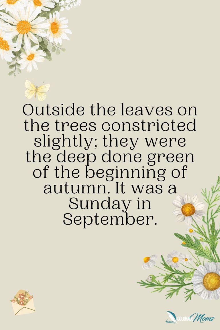 30 Inspirational September Quotes To Welcome Fall - Colorado Moms