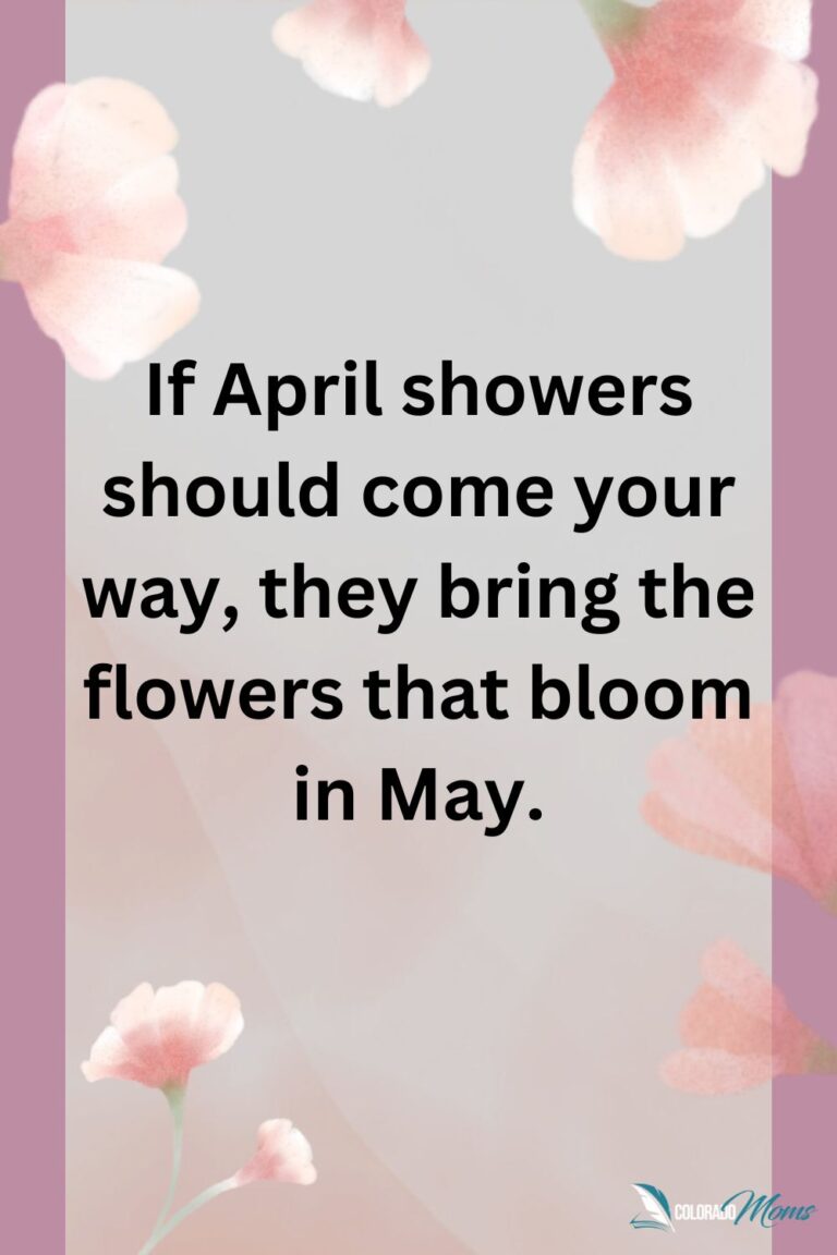 40+ April Quotes For Motivation And Inspirational - Colorado Moms