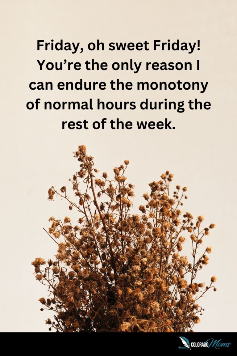 Beautiful Friday Morning Inspirational Quotes And Images - Colorado Moms