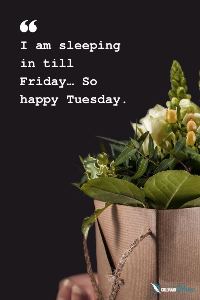 Good Morning Tuesday Inspirational Quotes With Images - Colorado Moms