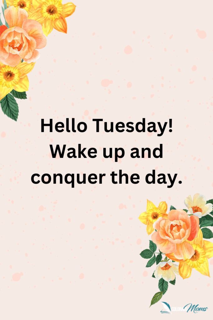253+ Happy Tuesday Inspirational Quotes And Images - Colorado Moms