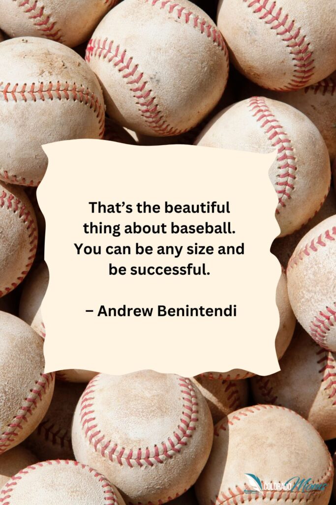 The Most Inspirational Baseball Quotes Of All-Time - Colorado Moms
