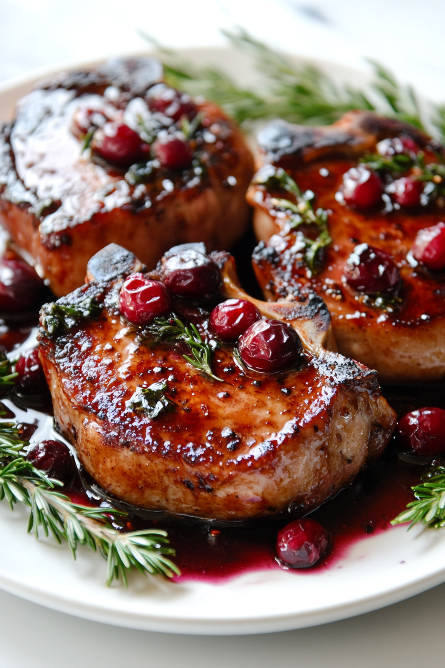 Delicious Cranberry Pork Chops Recipe Gluten-free Perfect For The ...