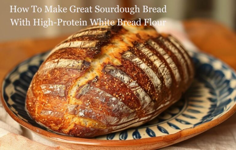 How To Make Great Sourdough Bread With High-Protein White Bread Flour ...