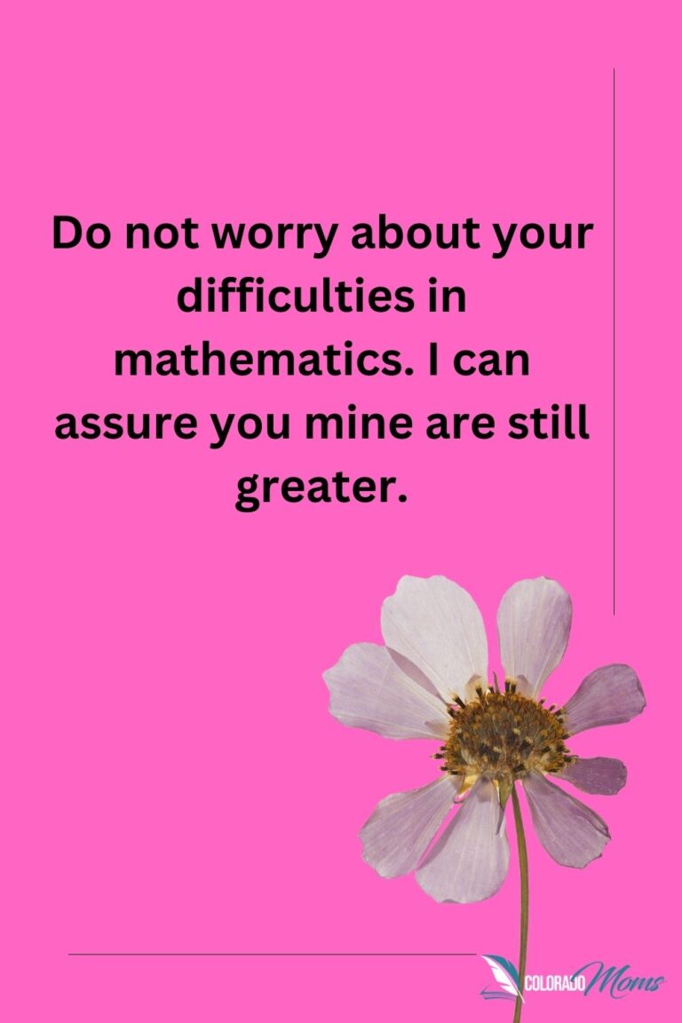 25 Powerful, Motivating And Inspirational Math Quotes - Colorado Moms