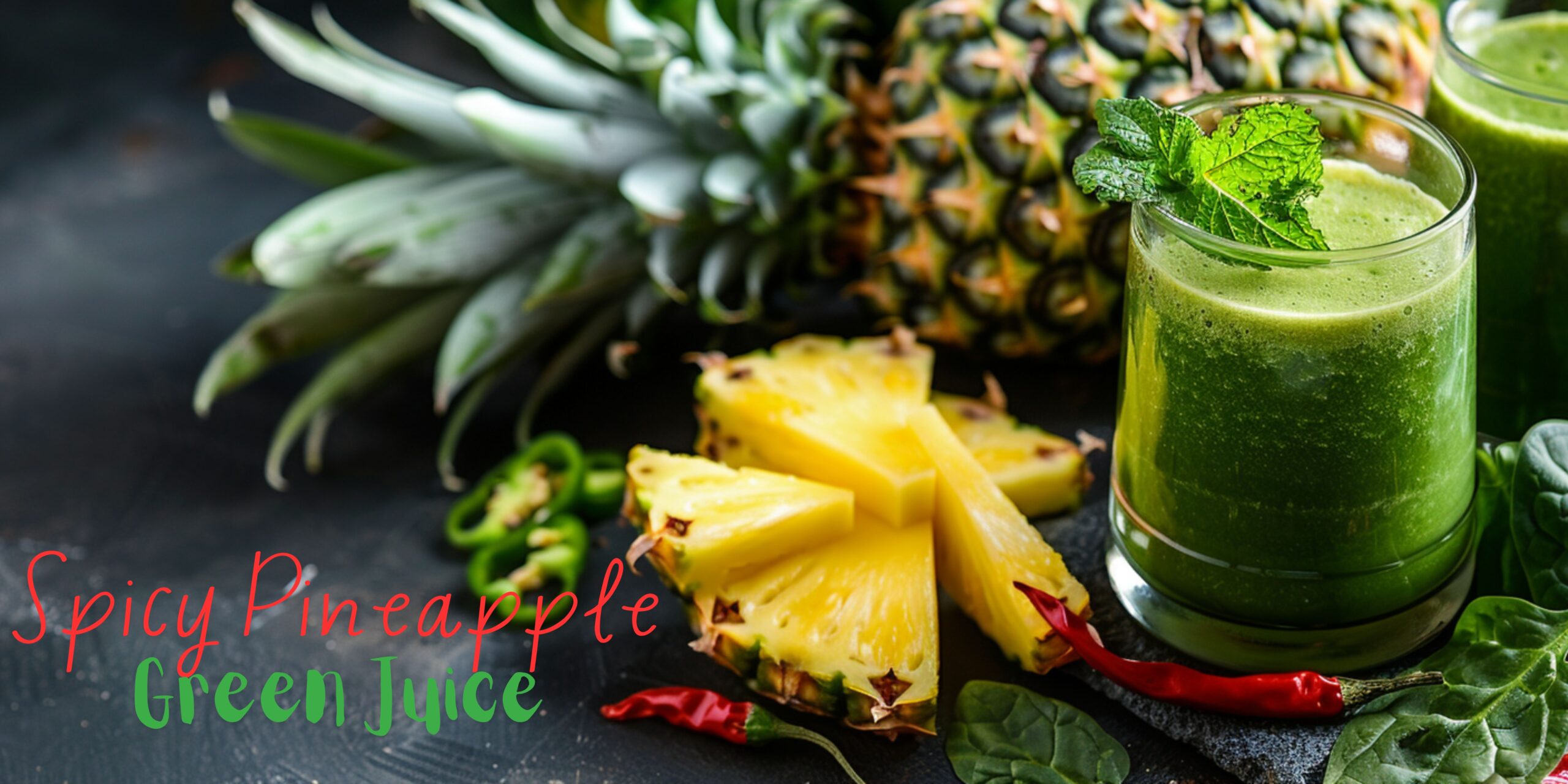 Spicy Pineapple Green Juice - Colorado Moms