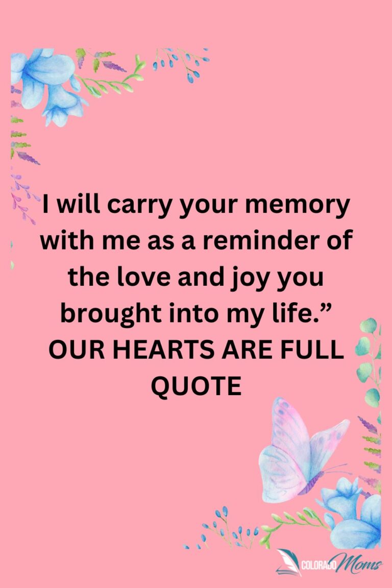 I Will Always Remember You Quotes - Colorado Moms