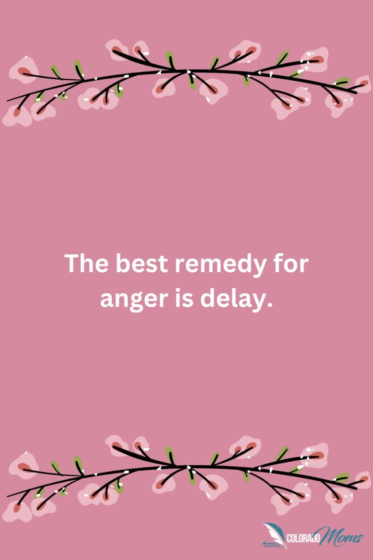 Exploring The Emotions And Insights About Quotes Anger - Colorado Moms