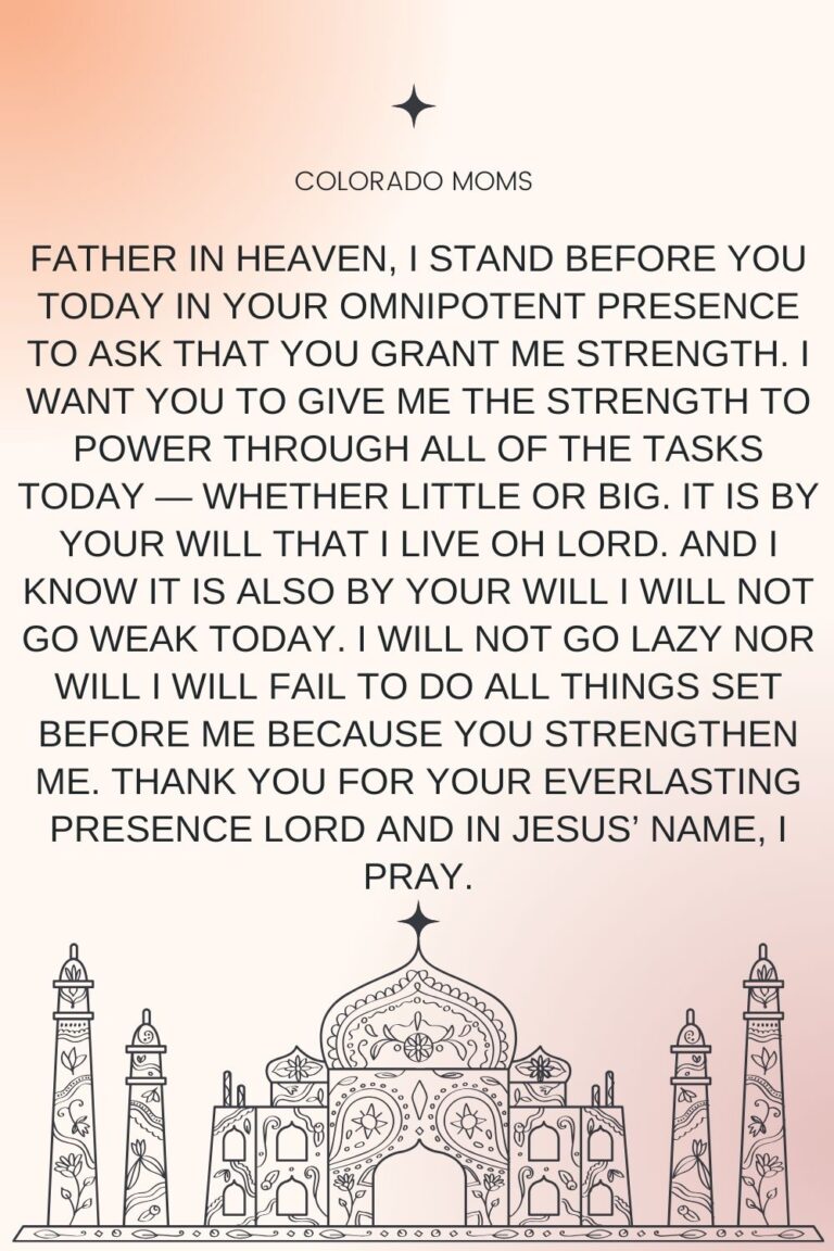 20 Short Powerful Daily Prayers to Ask for Strength and Courage Every ...