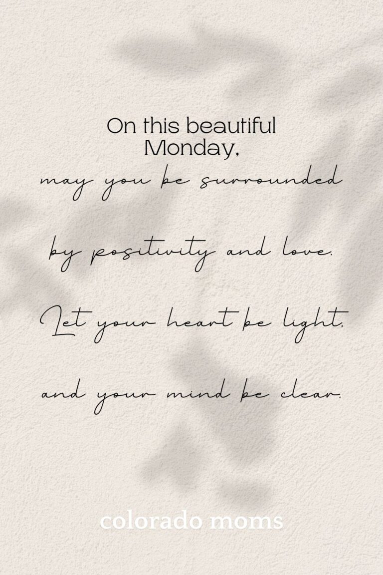 Best Powerful Monday Blessings And Quotes - Colorado Moms