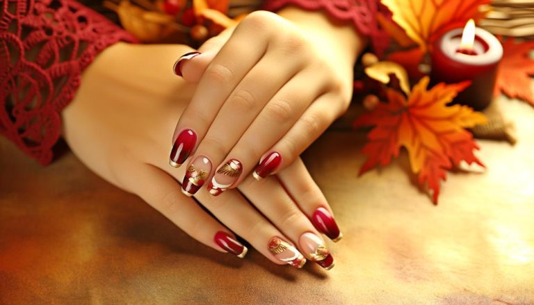 Red Fall Aura Nails Ideas Will Keep You On Trend In 2024 - Colorado Moms