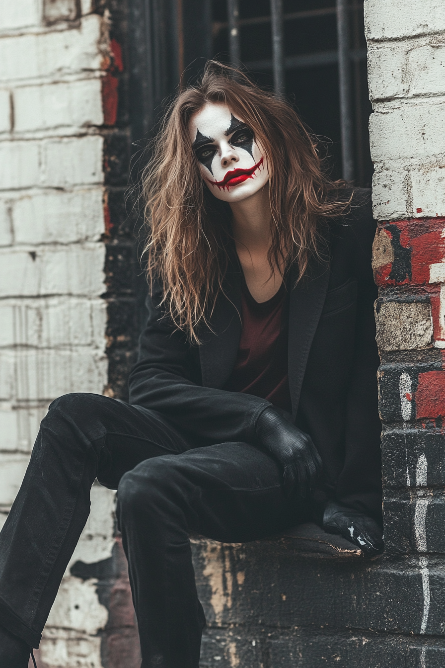 Joker Costume Female Outfit Ideas With A White Shirt - Colorado Moms